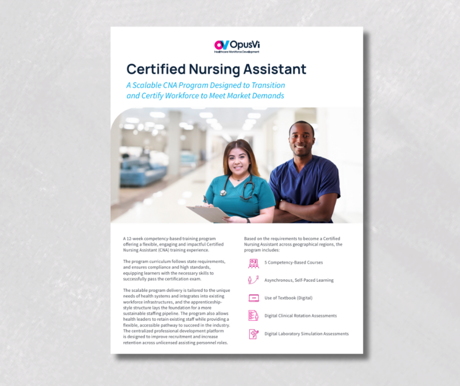 Certified Nursing Assistant Training Program